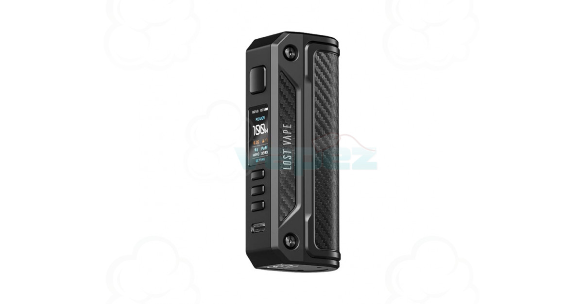 Mod Lost Vape Thelema Solo 100W black carbon fiber