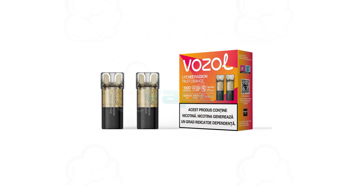Capsule Vozol Switch lychee passionfruit orange